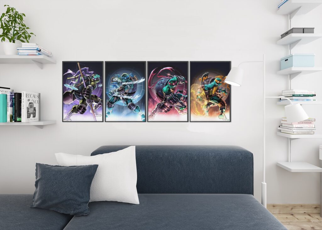 Teenage Mutant Ninja Turtles Bundle 11in. x 17in. Print - TCS ROCKETS